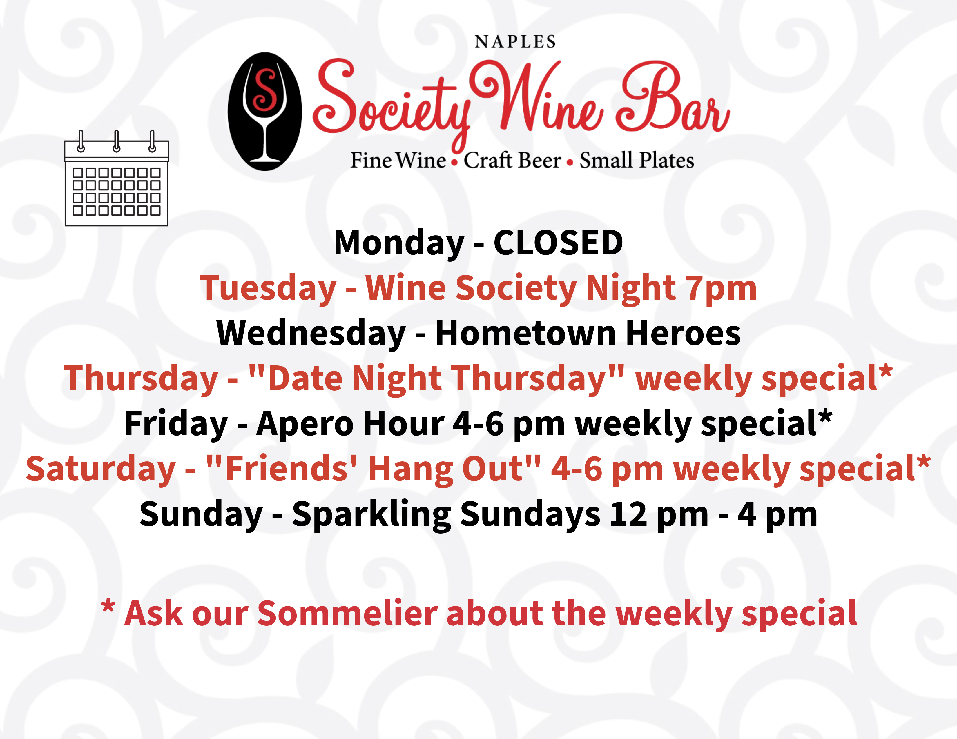 Events – Naples Wine Bar